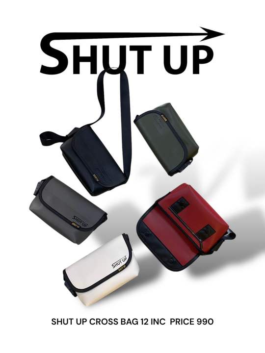 Shut up cross bag 12 inc | Lazada.co.th