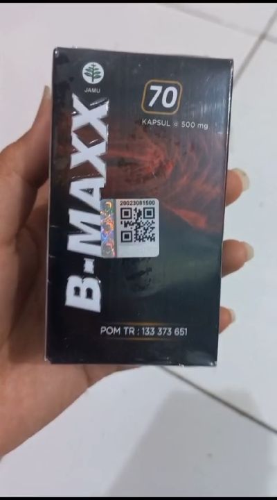 PROMO!! B-MAXX HERBAL ,B-MAXX ,B-MAXX ORIGINAL 1 BOTOL ISI 70 KAPSUL ...