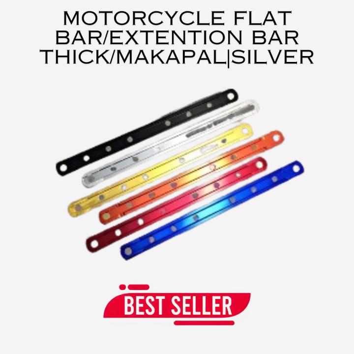 RUSI RFI Motorcycle Flat Bar/Extention Bar THICK/MAKAPAL|BLUE | Lazada PH
