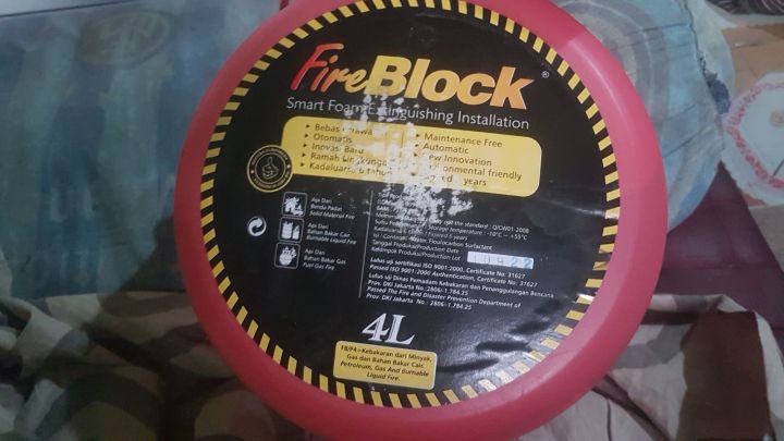 fireblock 4L pemadam api otomatis | Lazada Indonesia
