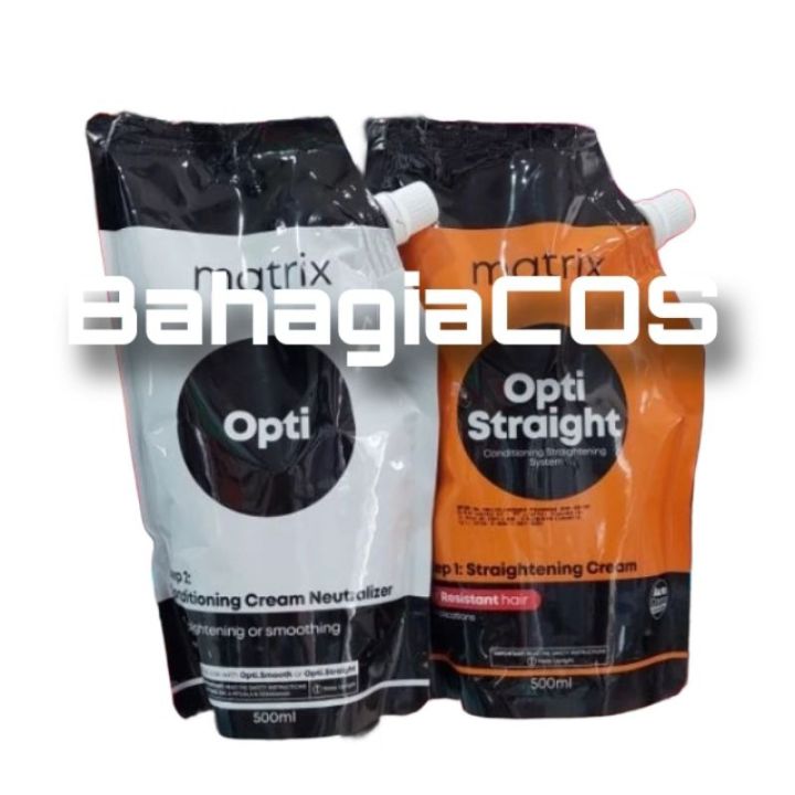 MATRIX Opti straight Smoothing 500ML Step1&Step2 [1 PASANG] | Lazada ...