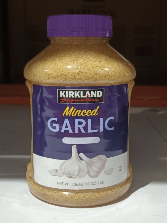 Kirkland Signature Minced California Garlic 1.36kg | Lazada PH