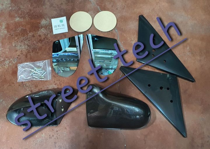 Honda Civic 1996-2000 Spoon Side Mirror Carbon (Blue Lens) | Lazada PH