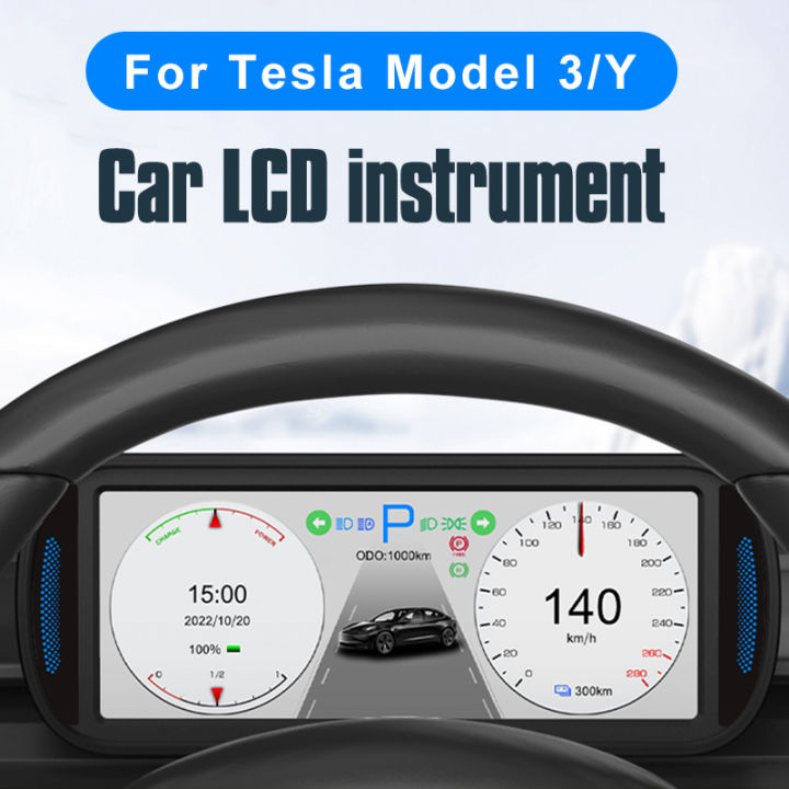 EKLEVA For Tesla Model 3 HUD Dashboard Display Heads Up Display Car for ...