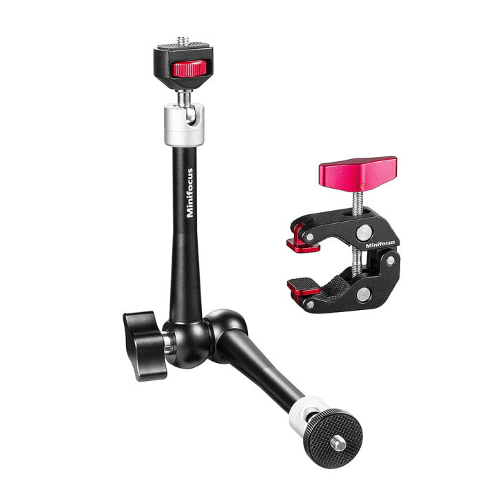 Upgraded 11" Adjustable Friction Power Articulating Magic Arm for DSLR ...