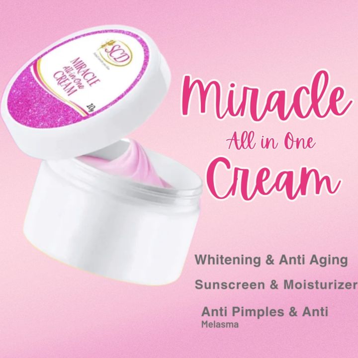 SCD Miracle All in One Cream 10g | Lazada PH