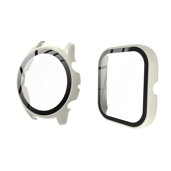 9D Tempered Glass Hard PC Smart Watch Case For Haylou CST Lite LS13 ...