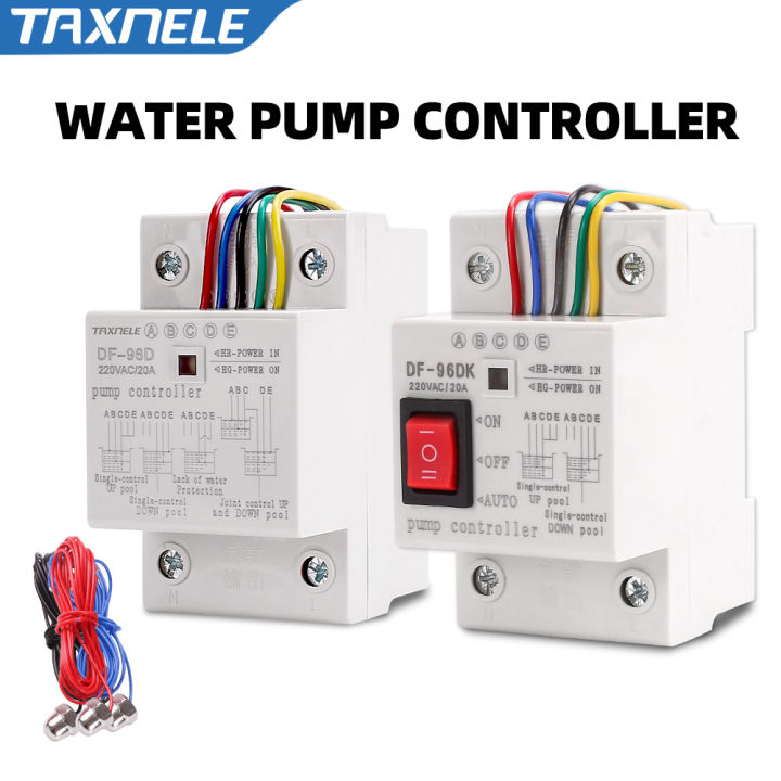 Df 96dk Automatic Water Level Controller Switch 10a 220v Water Tank Liquid Level Detection