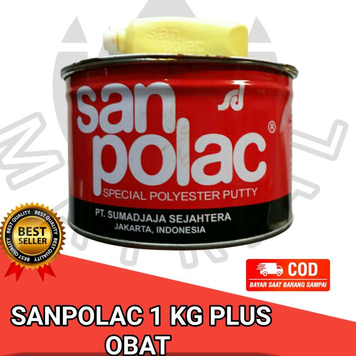 Sanpolac 1 Kg Sanpolac Besar Dempul Sanpolac Body Motor Sanpolac Dempul ...