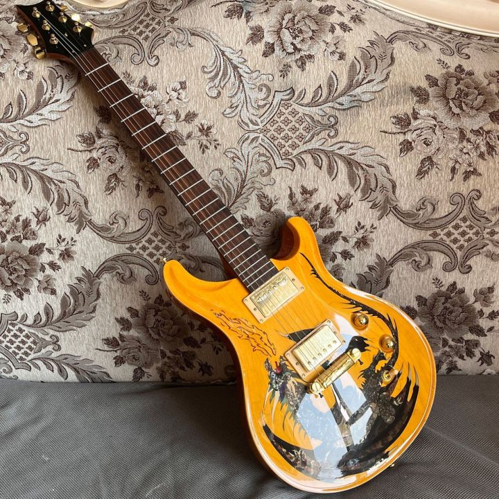 PRS Paul Reed Smith Dragon 2000 Electric Guitar Dragon Abalone and ...