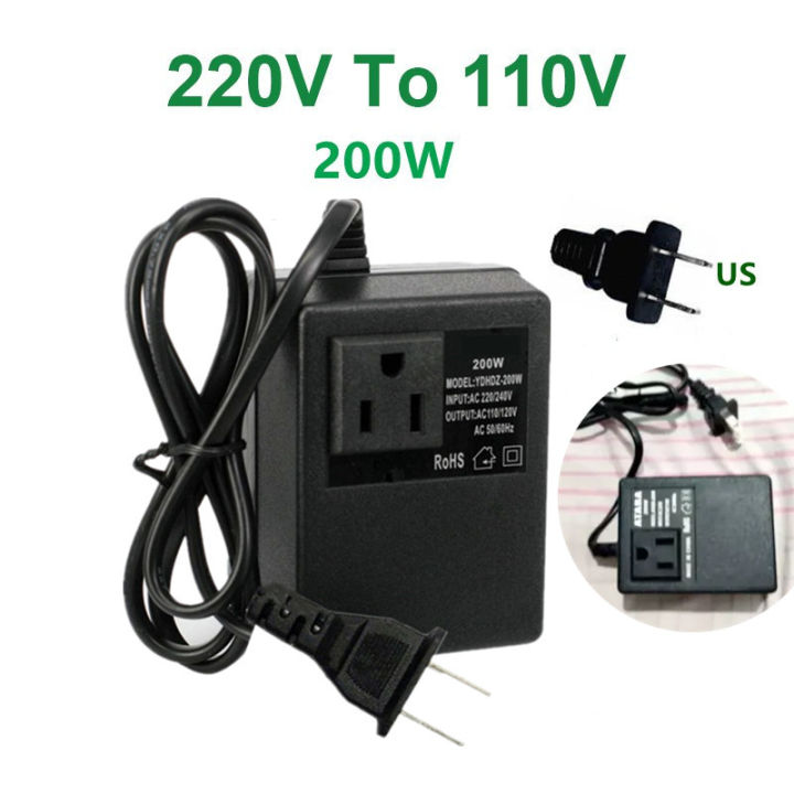200W Stepdown Power Transformer Heavy Duty , Power Adapter Intelligent ...
