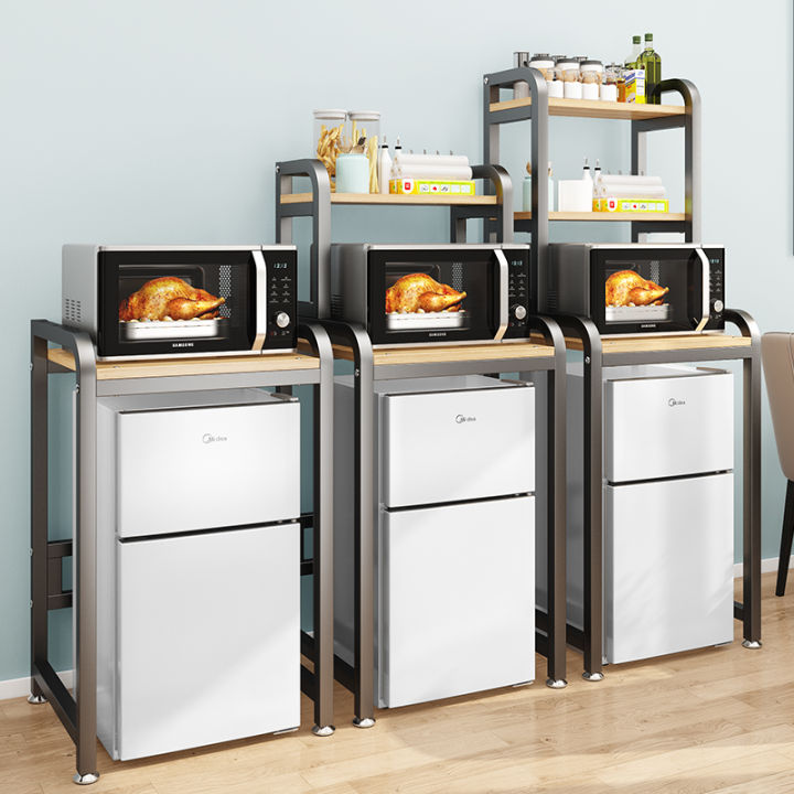 Kitchen Refrigerator Shelf Shelf Floor Multi-Layer Freezer Top Space ...