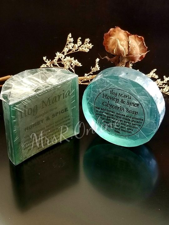 Ilog Maria Honey and Spice Glycerin Soap Handmade Natural Organic Silky ...