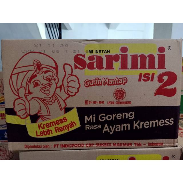 Sarimi isi 2 Goreng Ayam Kremes 1 Dus isi 24 Pcs | Lazada Indonesia