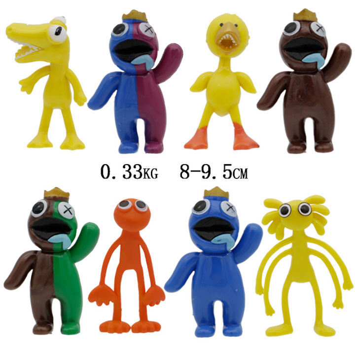 Kids Toy Store 8pcs New Rainbow Friends Figure Toys Cartoon Game ...