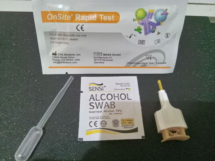 Onsite Rapid Test Syphilis AB Combo. | Lazada Indonesia