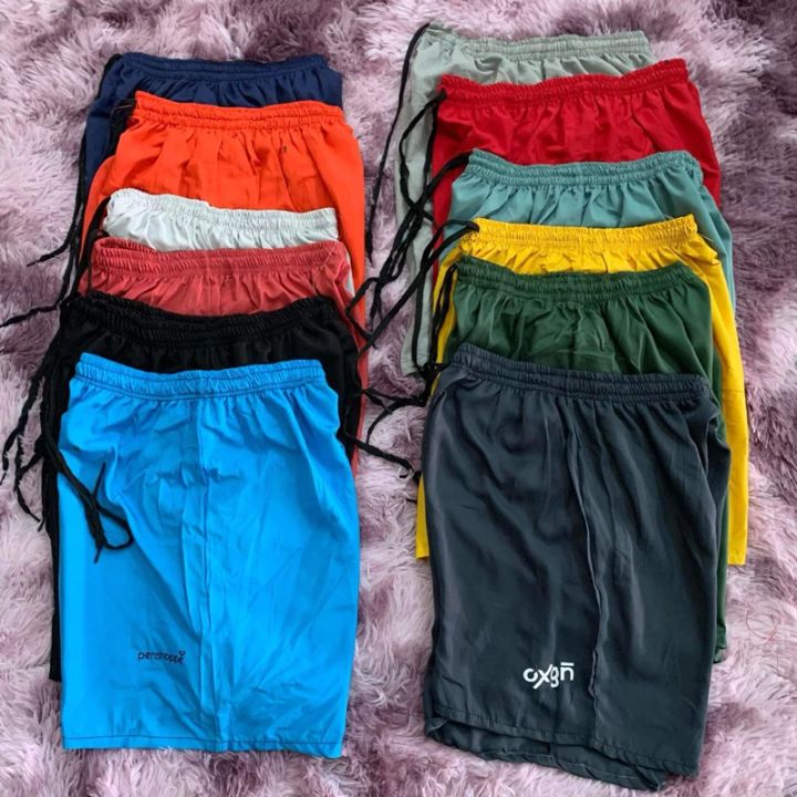 TASLAN SHORT PLAIN FOR MEN 6 pcs | Lazada PH