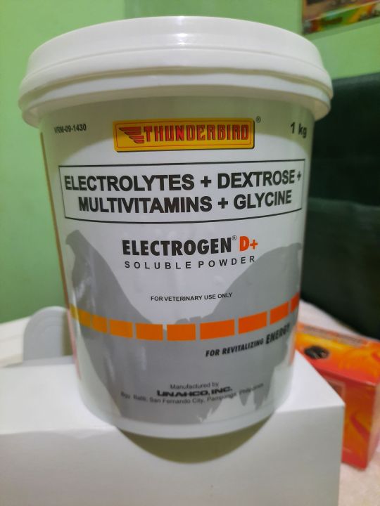 ELECTROGEN D+ (ELECTROLYTES + DEXTROSE + MULTIVITAMINS + GLYCINE) 1KILO ...