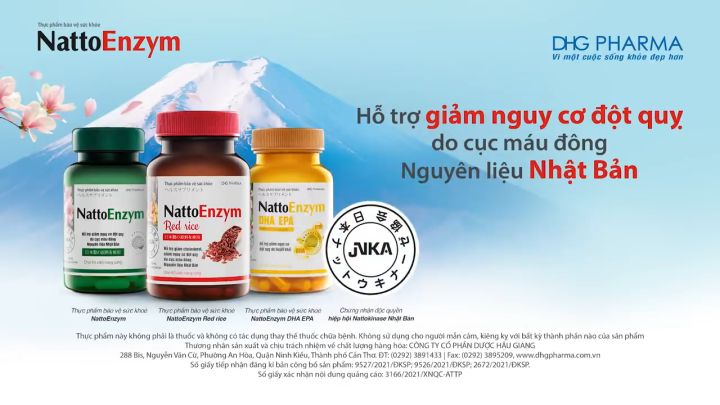 [HCM]Nattoenzym / Natto Enzym / Nattokinase (Dược Hậu Giang) - Viên ...