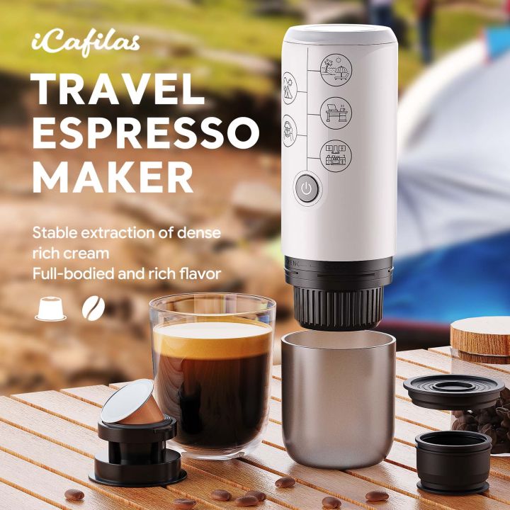 i Cafilas ME2410 Portable Espresso Machine 17 Bar Coffee Fit Nespresso ...