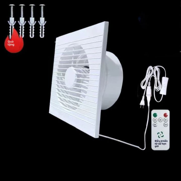 Quạt Thông Gió Trắng 220V Quạt Hút 4inch 6inch 8inch Treo Tường Quạt ...