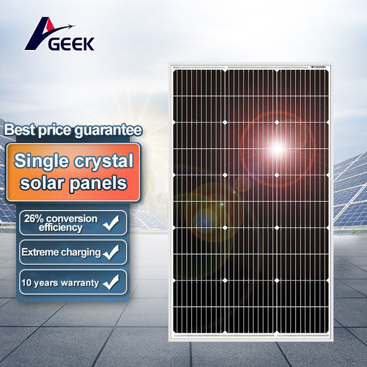 GEEK Solar panels 60W solar panels Unipolar 60W photovoltaic solar ...