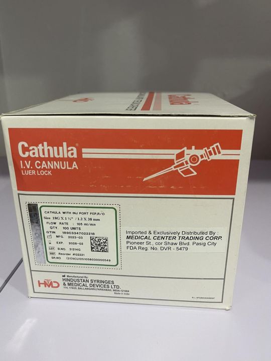 IV CANULLA CATHULA BRAND | Lazada PH