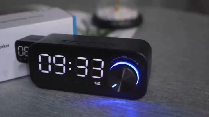 YOOGOO Speaker Jam Led Bluetooth Portable Stereo Original Display Alarm ...