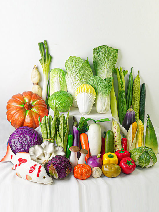 Simulation Vegetable Fake Fruit Model Toys Children Food Photography ...