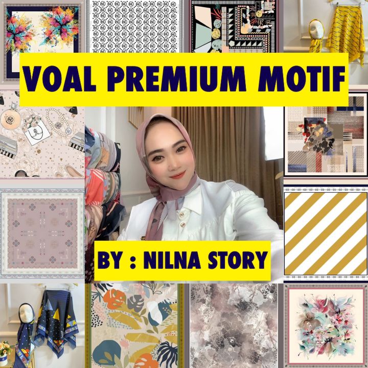 LIVE!!! NILNA STORY PUSATKERUDUNGTASIK KERUDUNG HIJAB SEGI EMPAT VOAL ...