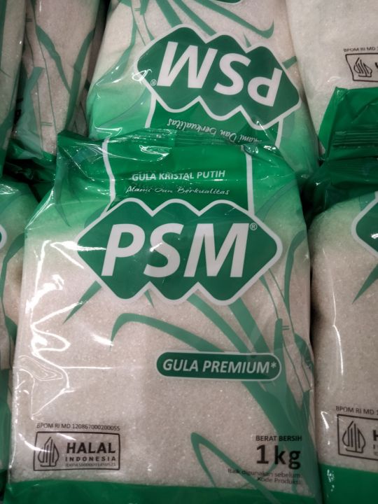 Gula pasir PSM 1kg | Lazada Indonesia