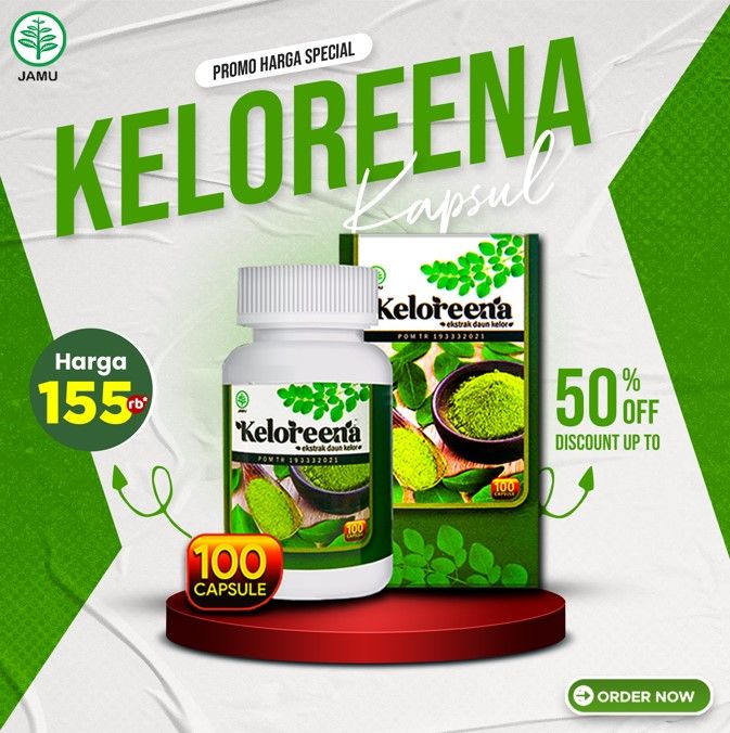 Keloreena kapsul Obat stroke Pelancar peredaran Darah Kebas dan ...