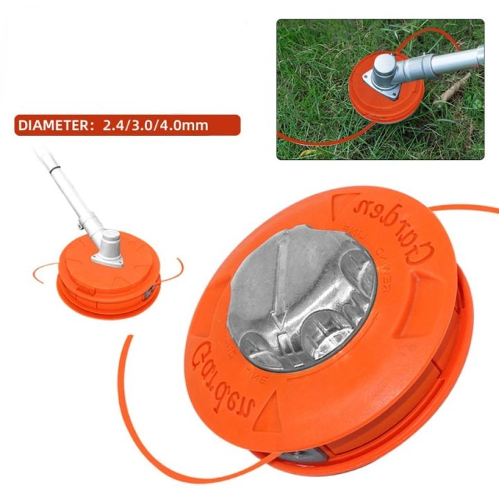 Universal Bump Feed Line Trimmer Head Aluminum Strimmer Grass Brush ...