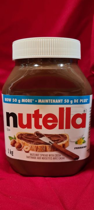 NUTELLA HAZELNUT SPREAD WITH COCOA 1 KILOGRAM (NOVEMBER 2025) CANADA ...