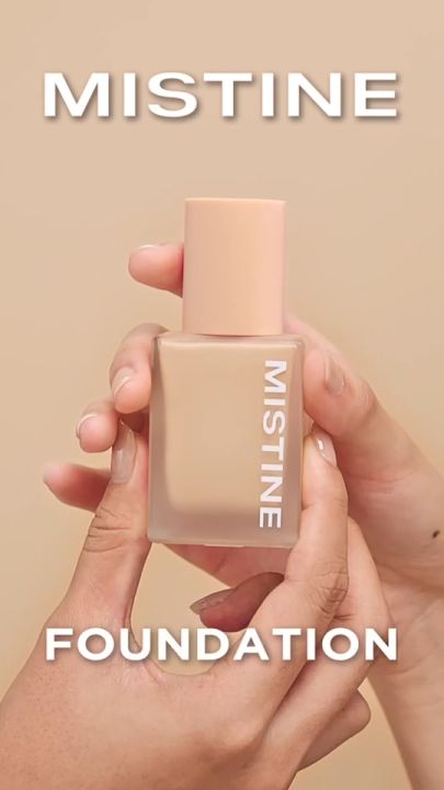 มิสทีน เซมิ แมทท์ ครีมรองพื้น เนื้อแมท 35g Mistine Semi Matte Velvet Liquid Foundation SPF 50 PA ...
