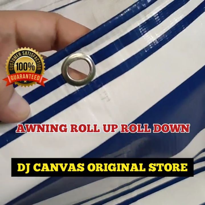 6FT↕️*10FT↔️ 8FT↕️*9FT↔️ TRIPE ROLL UP ROLL DOWN WATERPROOF Tarpaulin ...