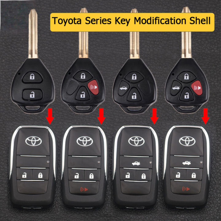 Modified flip key For Toyota Fortuner Hilux RAV4 Corolla Innova flip ...
