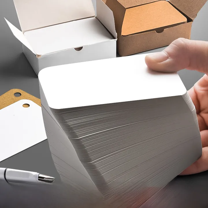 Blank Hard Card Paper Handwritten English Memory Vocabulary Flashcards ...
