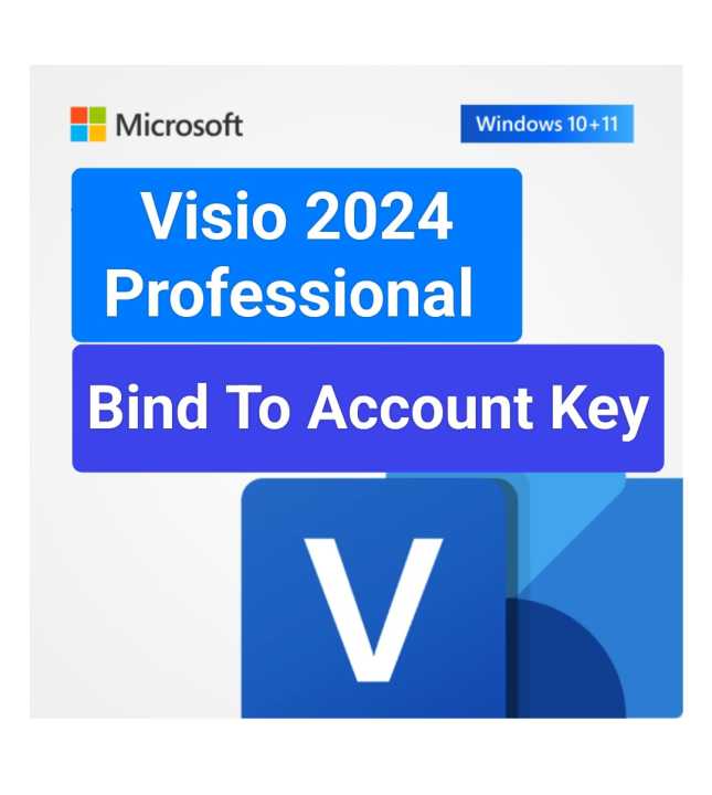 Microsoft Visio Professional Bind to Account Retail Key ESD Medialess [Digital Download] - The ...