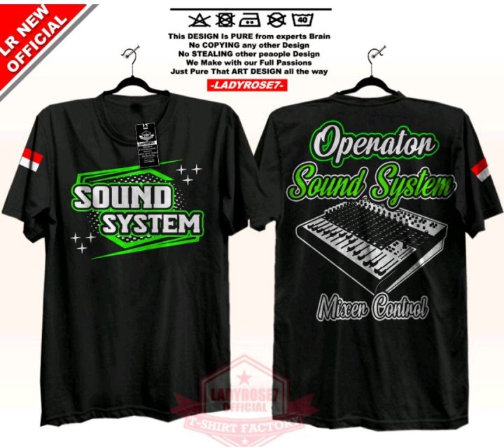 Kaos Sound System Operator Mixer Control | Lazada Indonesia