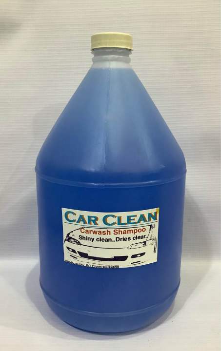 Car Cleaning Shampoo - Heavy duty concentrated with wax and foam ...