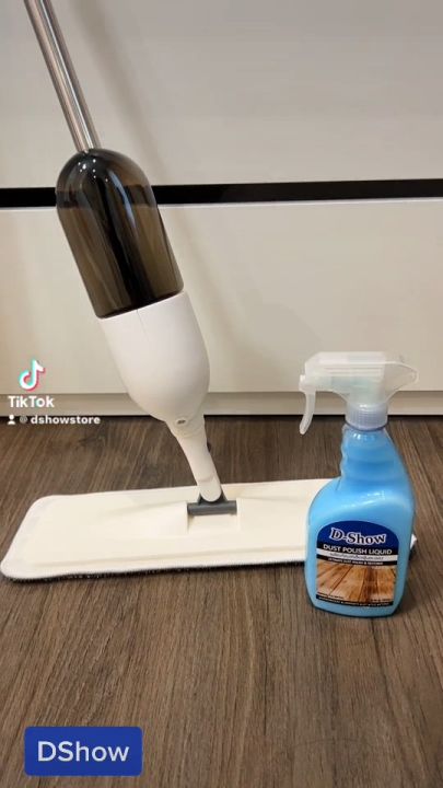 [ซื้อ 1 แถม 1] ขนาด 1ลิตร แถม สเปรย์ (สีชมพู) 500มล. DShow น้ำยาดันฝุ่น ...