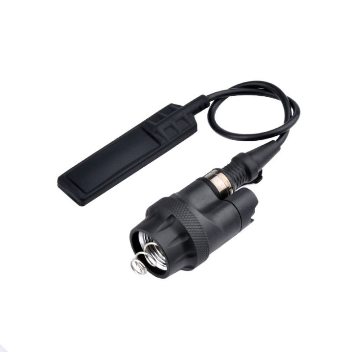 WADSN Tactical Airsoft Flashlight Metal Tail Cap Dual Function Pressure ...