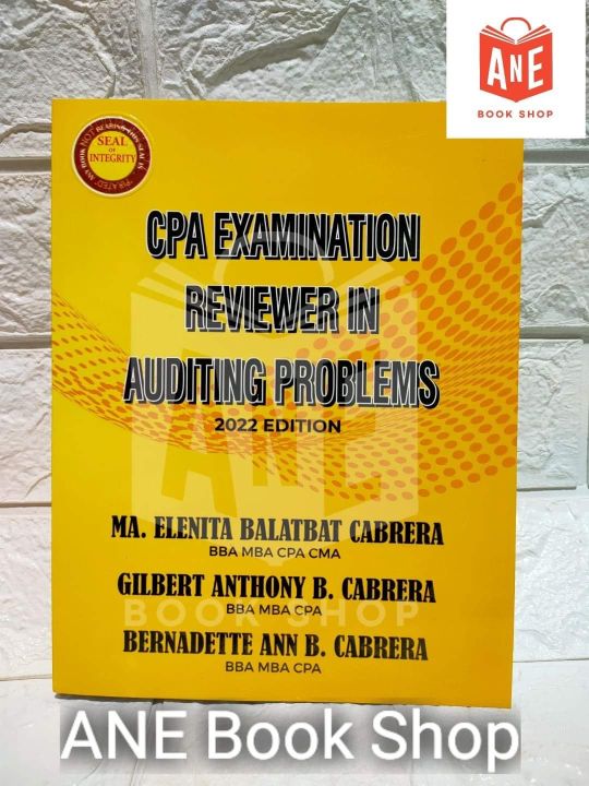 ONHAND AUTHENTIC CPA Examination Reviewer in AUDITING PROBLEMS 2022 ... ONHAND AUTHENTIC CPA Examination Reviewer in AUDITING PROBLEMS 2022 ...