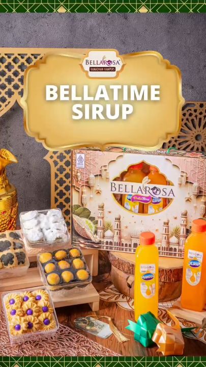 Paket Sirup Kue Kering Bellarosa Paket Bellatime (Baru Diproduksi – EXP ...