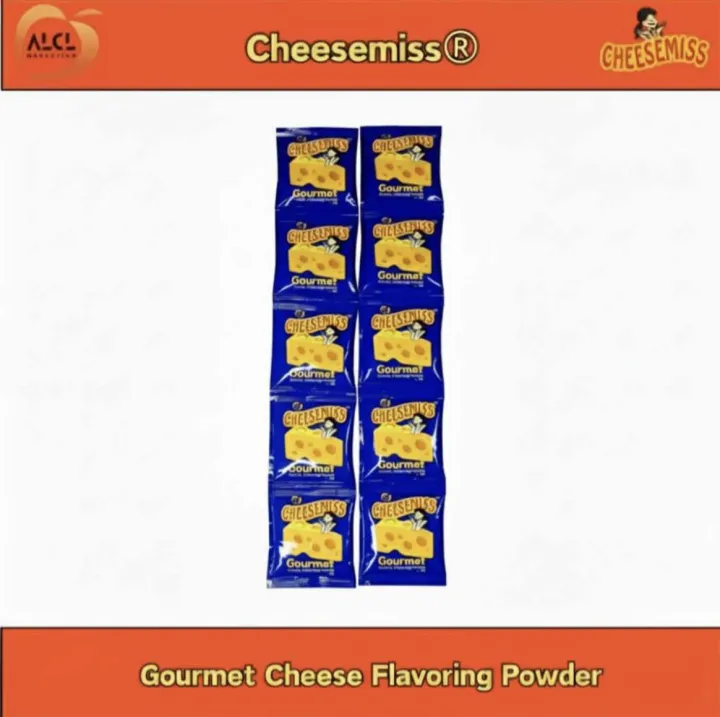 CHEESEMISS Gourmet cheese flavoring powder sachet (30g x 10packs ...