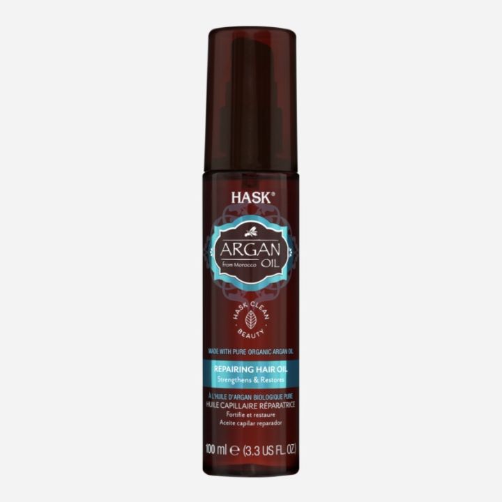 HASK ARGAN OIL REPAIRING HAIR OIL ขนาด 3.3 OZ. (100 ml.) | Lazada.co.th