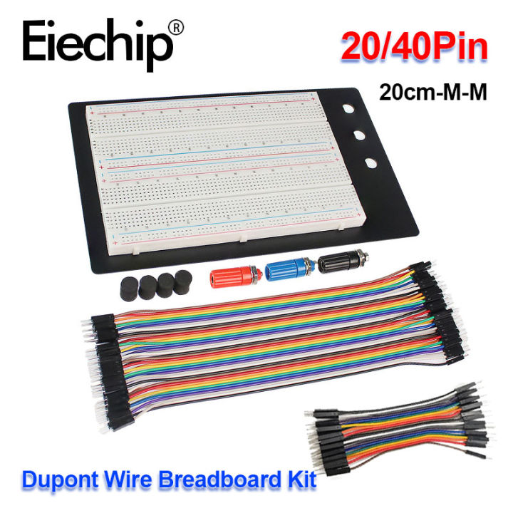 Dupont Wire Kit Breadboard ZY-204 Solderless Breadboard Protoboard Cable Breadboard Set Male To ...
