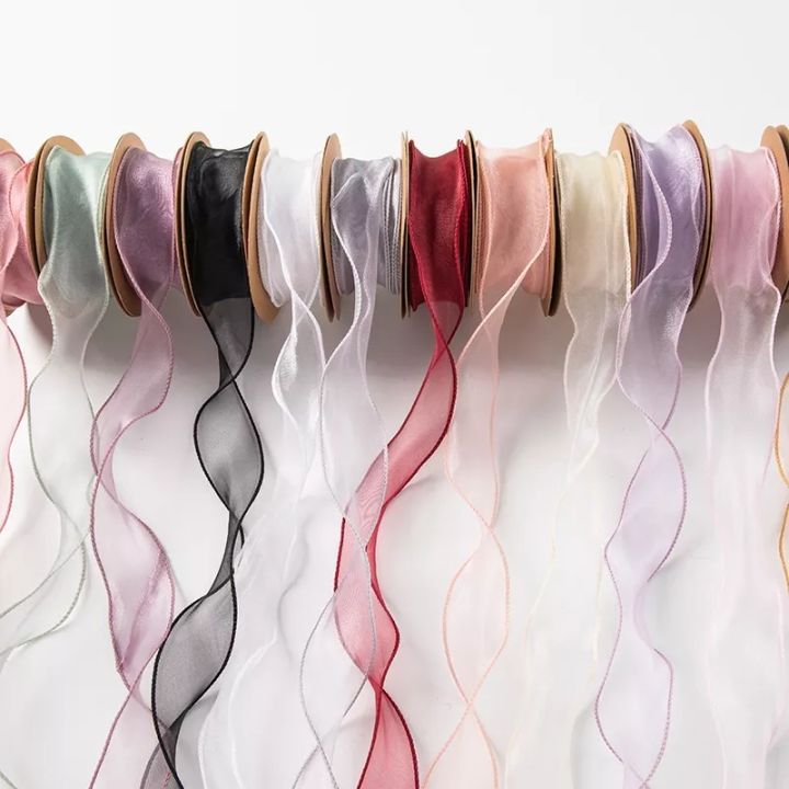 40mm Wave Silk Ribbon 1 Meter for gifts and flowers | Lazada PH