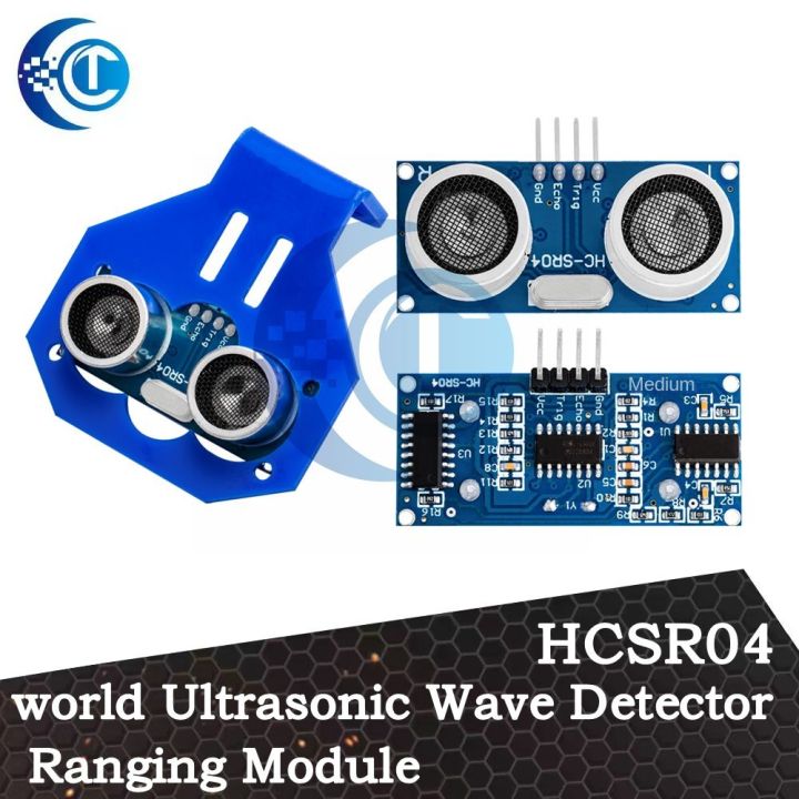 1PCS HC-SR04 HCSR04 to world Ultrasonic Wave Detector Ranging Module HC ... 1PCS HC-SR04 HCSR04 to world Ultrasonic Wave Detector Ranging Module HC ...